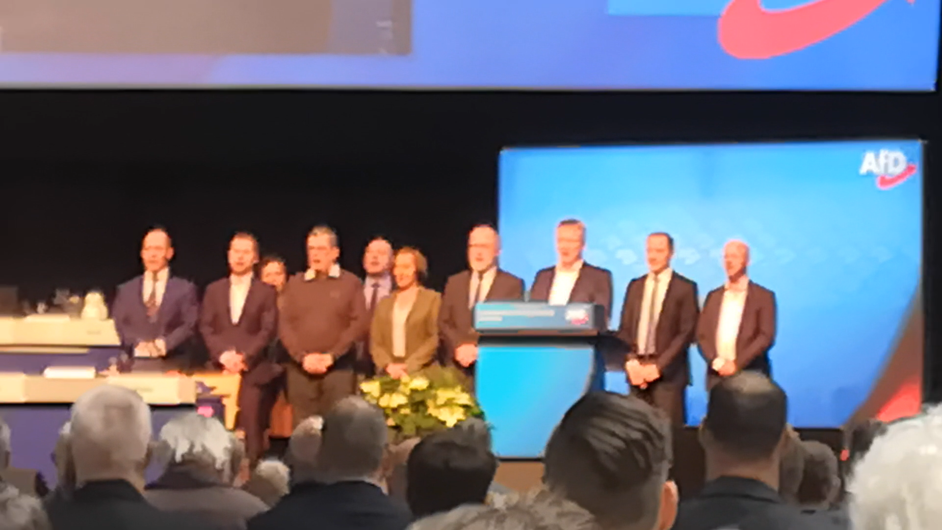 AfD-Bundesparteitag, die Reden der erfolgreichen Bewerber für den ...